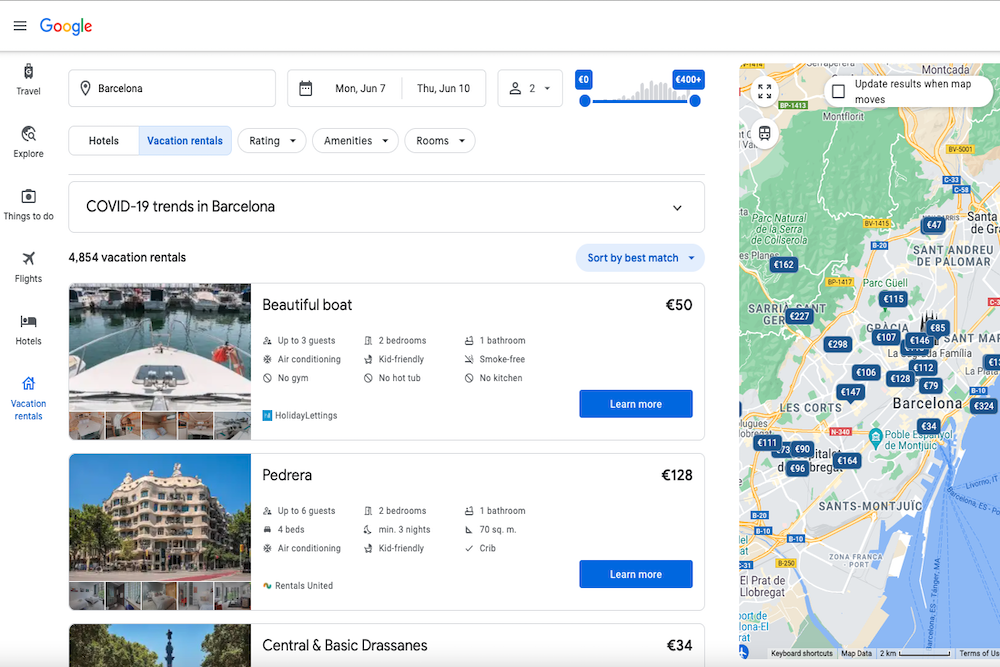 Google Vacation Rentals: Prepare Your Website for Google Travel