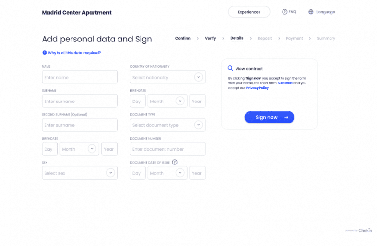 Simplifica tus check-ins con la integración de Chekin y Lodgify