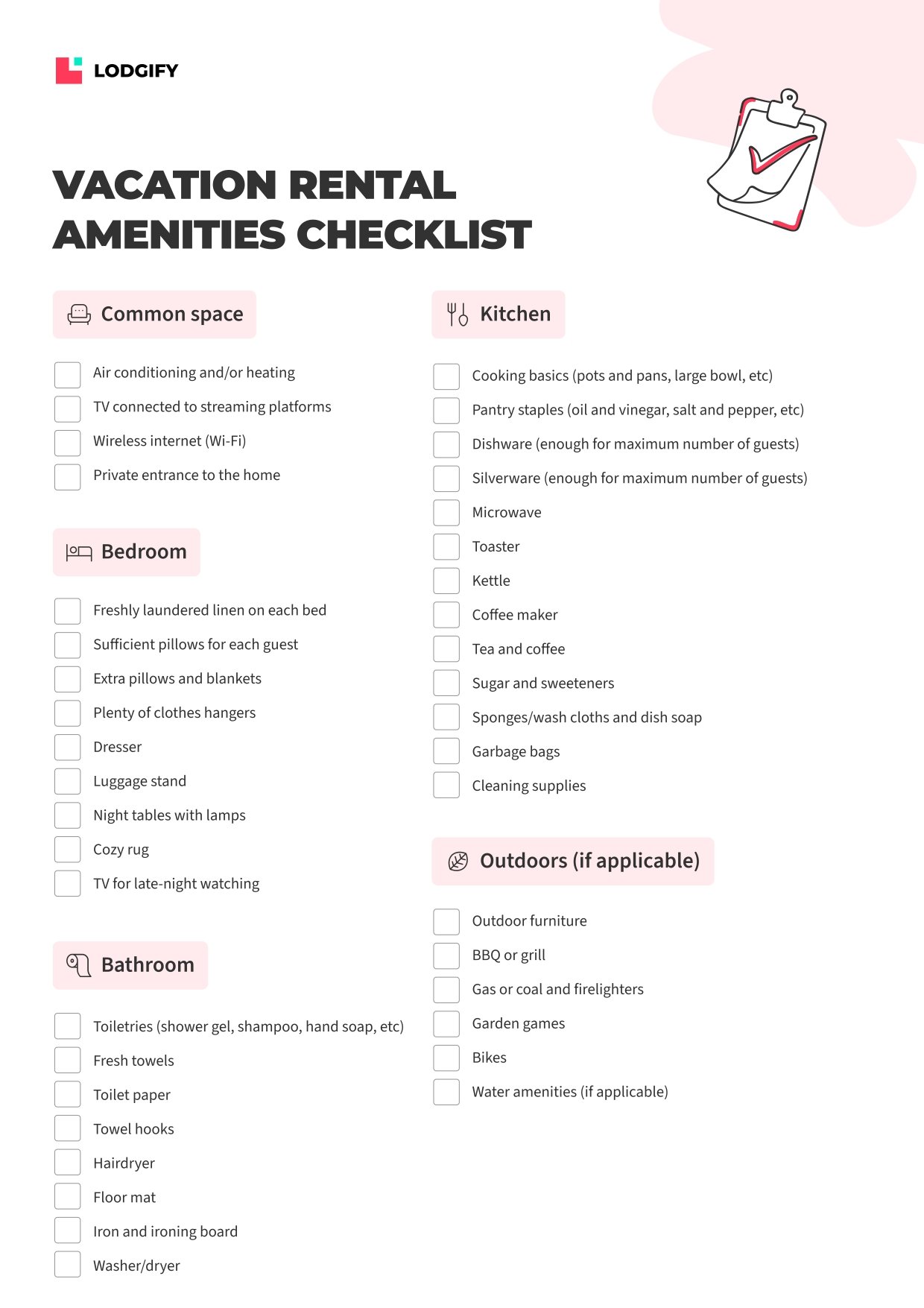 Airbnb Essentials: The Ultimate Amenities Checklist for Hosts