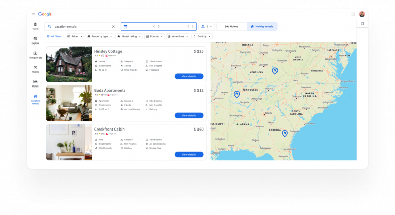 List your properties on Google Vacation Rentals with Lodgify